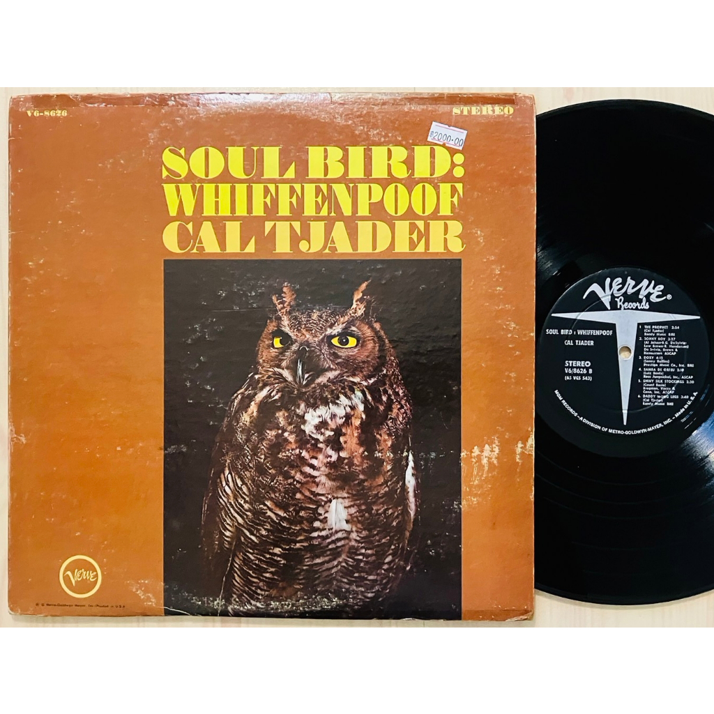 290. แผ่นเสียง - LP Vinyl Record | Cal Tjader – Soul Bird: Whiffenpoof ...