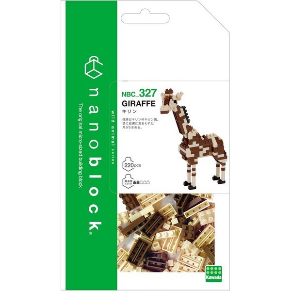 Kawada nanoblock NBC_327 Giraffe 4972825219102 (นาโนบล็อค) | Shopee Thailand