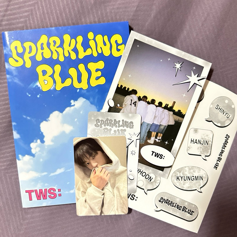 TWS- 1st Mini Album Sparkling Blue (Weverse Album) | Shopee Thailand