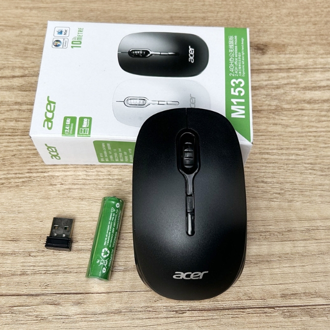 เมาส์ไร้สาย Acer รุ่น M153 Wireless Mouse 2.4 กรัม สินค้ามือ 1 พร้อมส่งจากไทย รับประกัน 1 เดือน ...