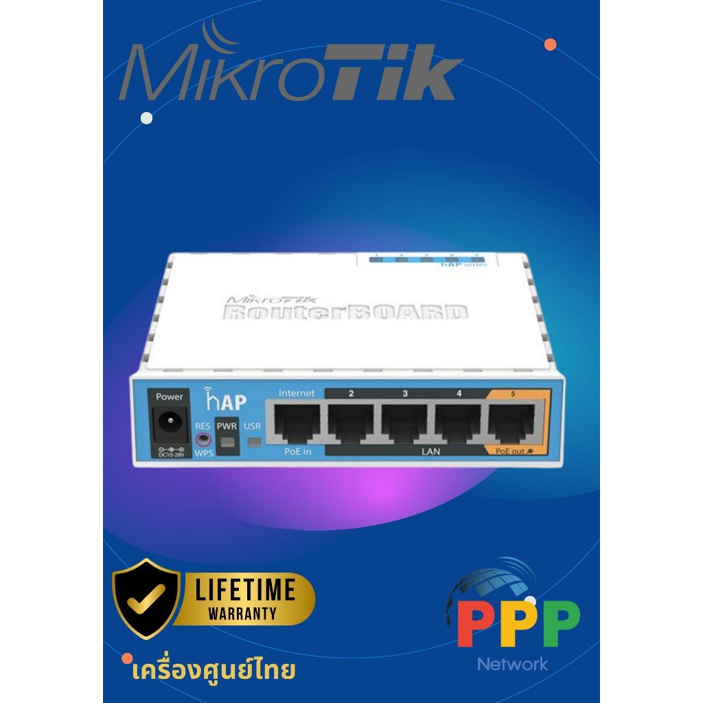 MikroTik hAP (RB951Ui-2nD) | Shopee Thailand