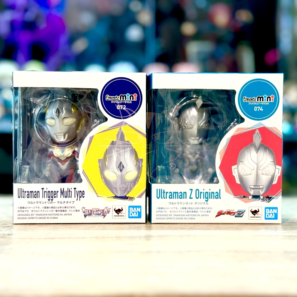 Figuarts Mini Ultraman Trigger Multi Type and Ultramal Z Original อุลต ...