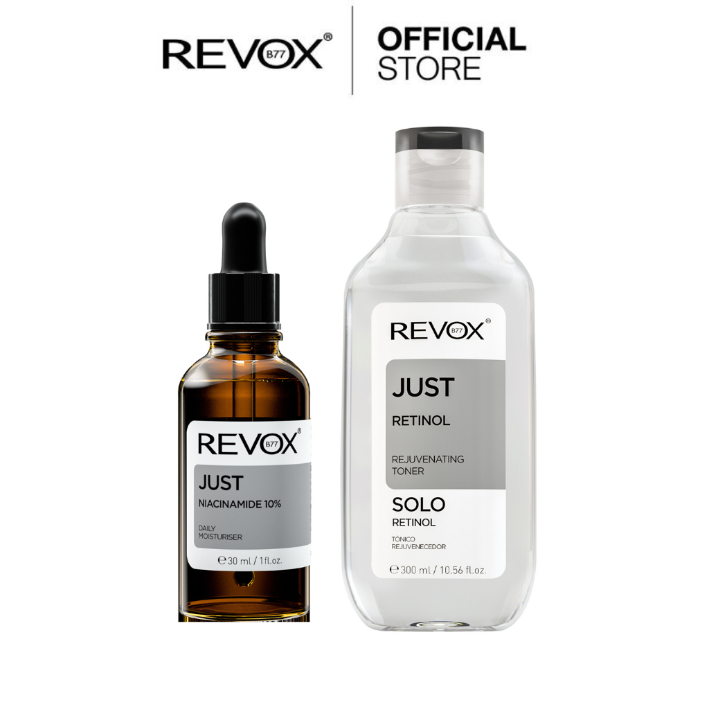 SET | Revox B77 JUST NIACINAMIDE 10% DAILY MOISTURISER 30 ml+Revox B77 ...