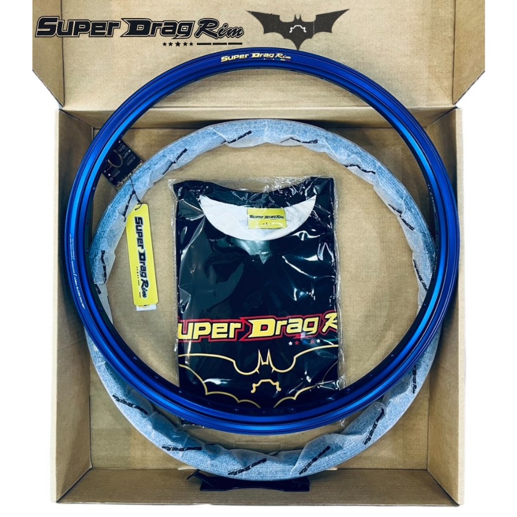 วงล้อ SUPER DRAG RIM รุ่น สนาม(BM)SDR 1.40-17 สีน้ำเงิน รหัสสินค้าSD ...