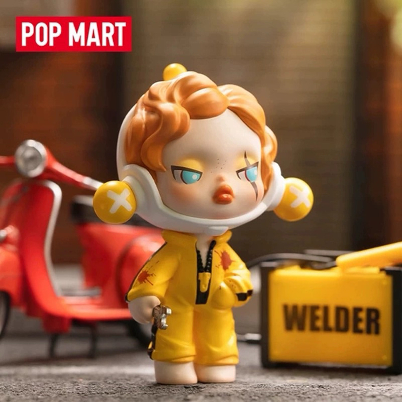 โมเดล POPMART Skull Panda Action Cut เช็คการ์ด | Shopee Thailand