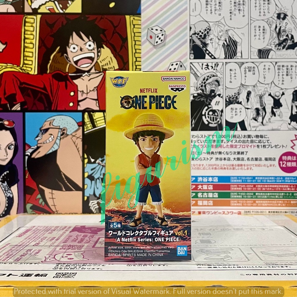 🔥 WCF One piece Netflix วันพีซ เน็ตฟลิกซ์ Vol.1, 2 แบบแยก 🔥 ของแท้ ...