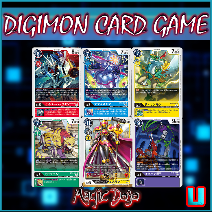 [ Digimon Card Game ] (BT-13) Single Card - Uncommon(U) - การ์ดเกม ดิจิมอน | Shopee Thailand