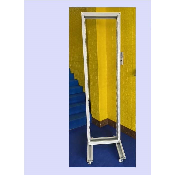 ตู้ Open Rack 19'' ขนาด 42U (53 X 70 X 196.6 CM. )ตัวฐานมีล้อ สามารถ ...