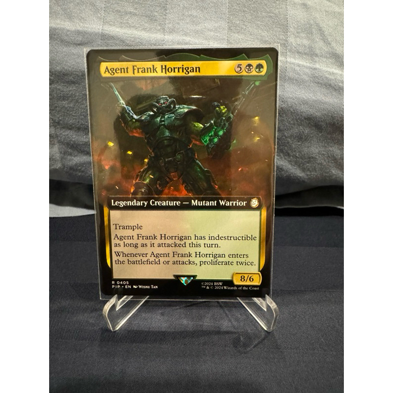 MTG Universes Beyond: Fallout Variants: Agent Frank Horrigan (0405 ...