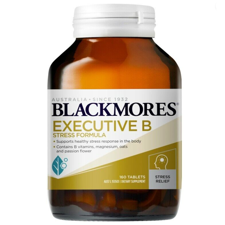 Blackmores - Executive B Stress Formula 160 Tablets | Shopee Thailand