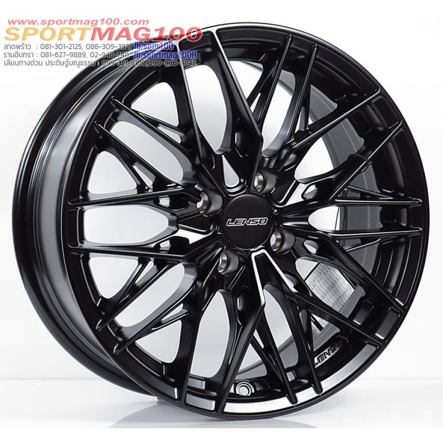 ล้อแม็กซ์ Lenso JAGER JAY YETI สีดำด้าน 7.5-17นิ้ว 4รู100 ET35 [21132] | Shopee Thailand