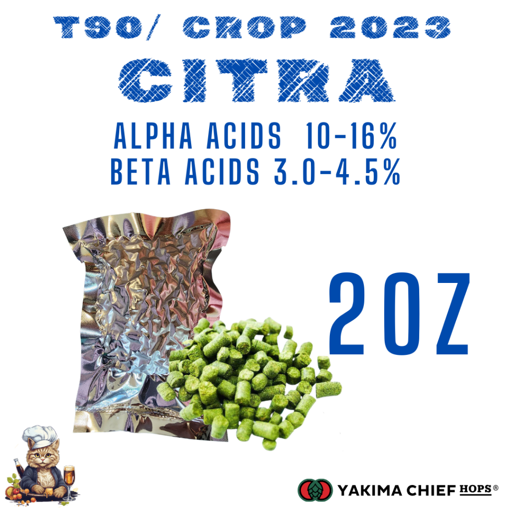 ฮอปทำเบียร์ ฮอป T90 Citra Hops Crop 2023 [Yakima Chief Hops] | Shopee ...