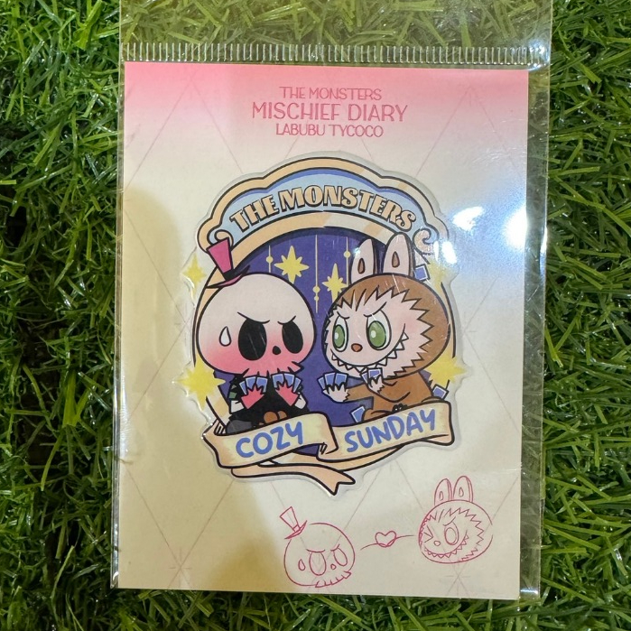 Jelly Sticker แท้ 100% POP MART The Monsters Mischief Diary Labubu ...