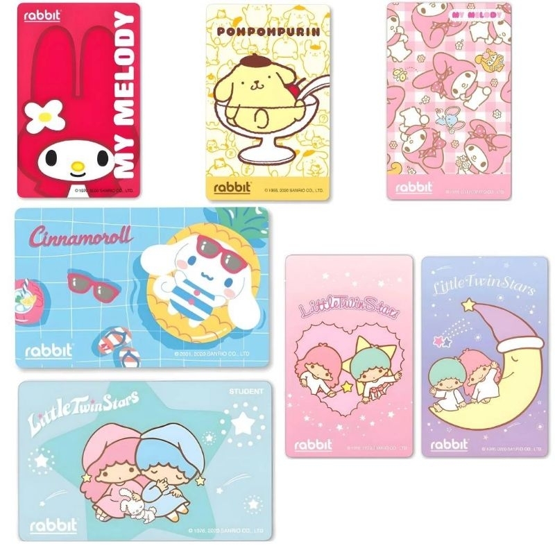 บัตรแรบบิท BTS Rabbit Card แถมเข็มกลัด sario แท้ | Shopee Thailand