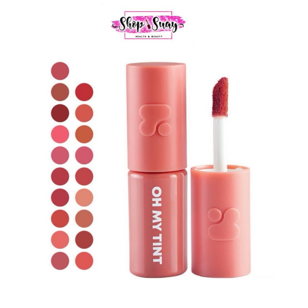 2P Original OH MY TINT Velvet And Smooth 2.2 ml.ลิป ทู พี ออริจินอล โอ้ มาย ทิ้นท์ เวลเวท แอนด์ ...