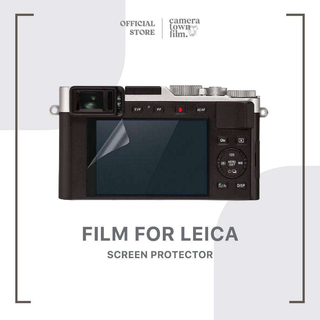 ฟิล์มกันรอยหน้าจอกล้อง Film for LEICA Screen Protector | Shopee Thailand