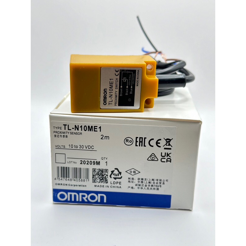 เซ็นเซอร์TL-N10ME1 PROXIMITY SENSOR VOLTS. 10 to 30 VDC สายยาว 2mแท้ ราคาไม่รวมvat | Shopee Thailand