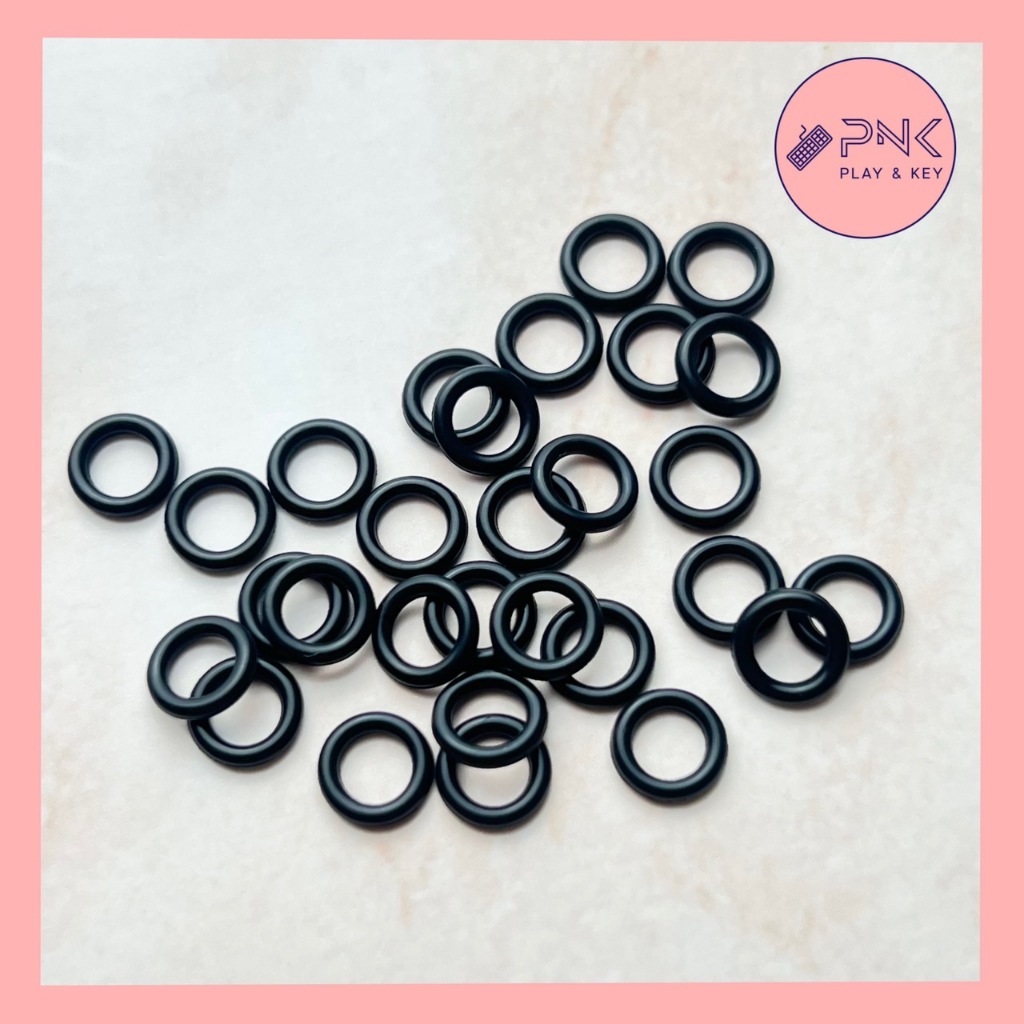 [ พร้อมส่ง ] O-ring สำหรับทำ O ring Keycap Mod ซิลิโคน ยาง ( 50 ชิ้น ...