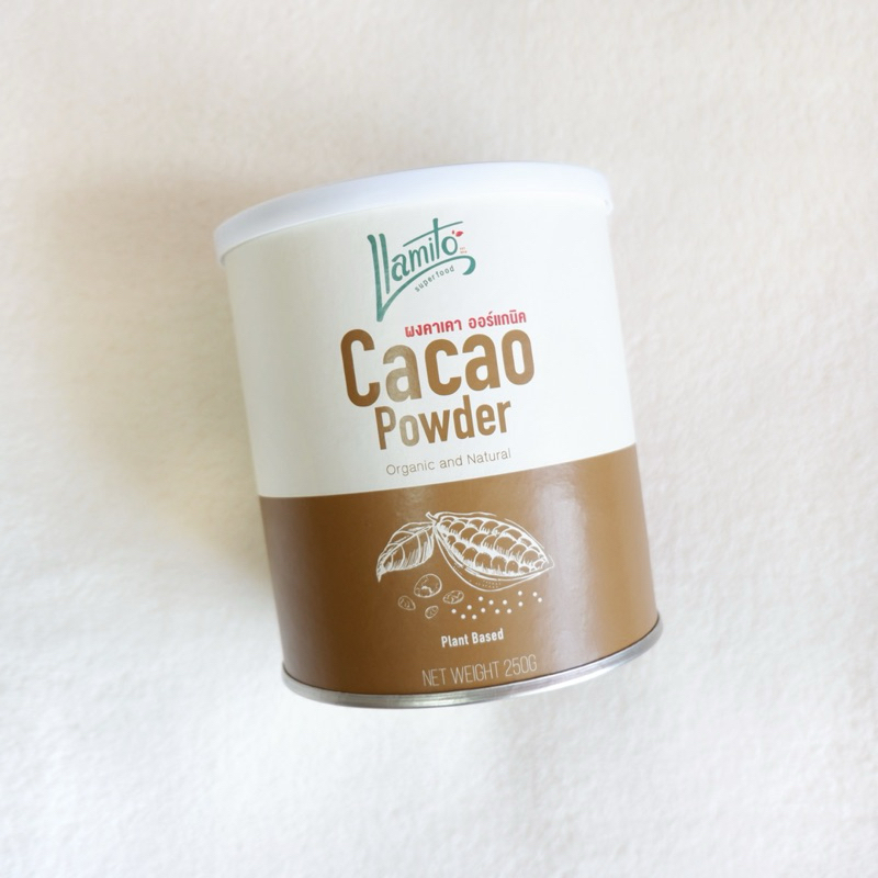 Llamito Cacao Powder ผงคาเคา ออร์แกนิค ตรายามิโตะ 250 กรัม | Shopee ...