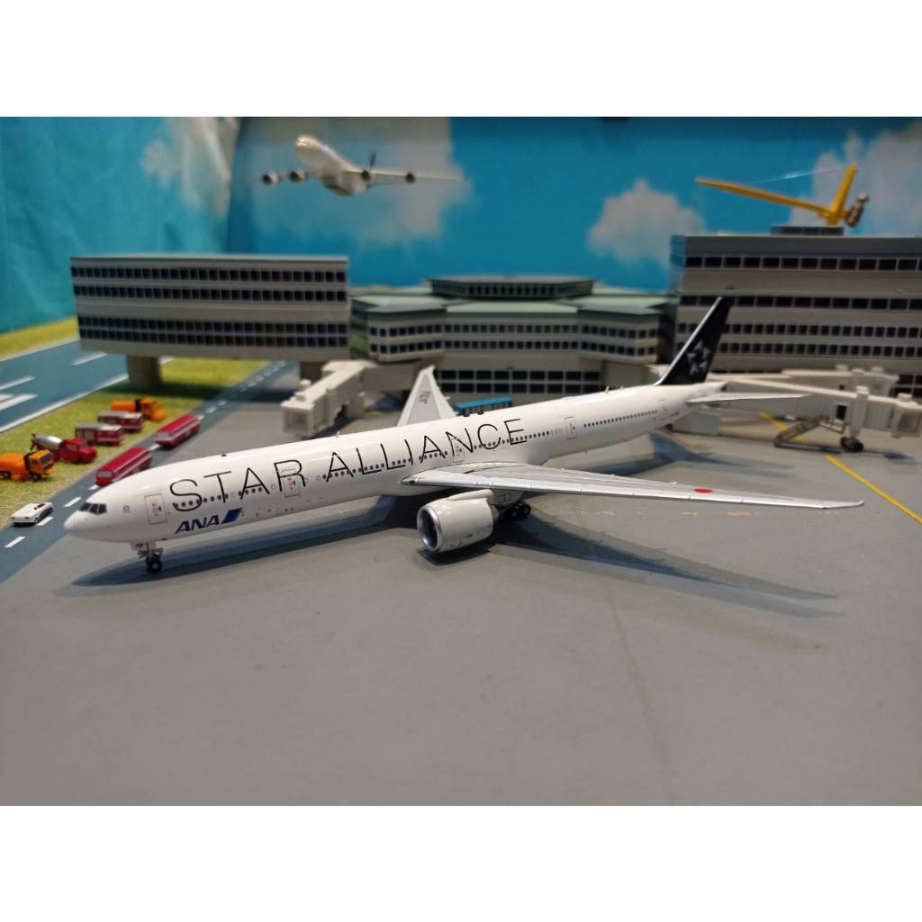 WB4021 1:400 All Nippon Airways ANA B777-381ER Star Alliance JA731A ...