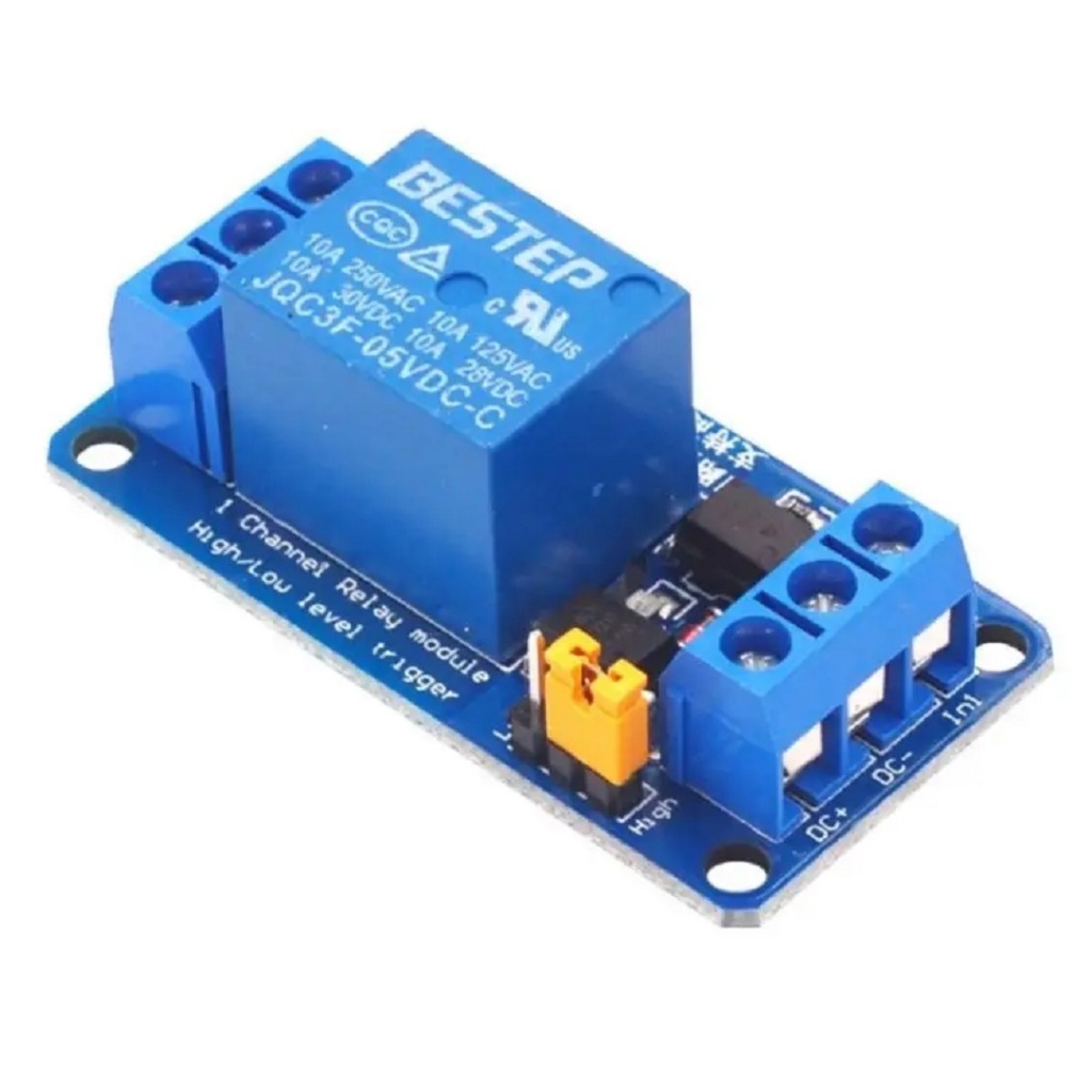 1ชิ้น 5V 1 Channel Relay Module High And Low Level Trigger Dual ...