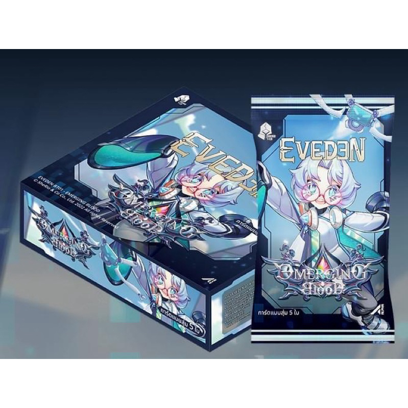 EVEDEN (BT01) แบบซองฉีก สุ่มรหัส Gr,M,R,C CARD GAME การ์ดเกมสัญชาติไทย ...