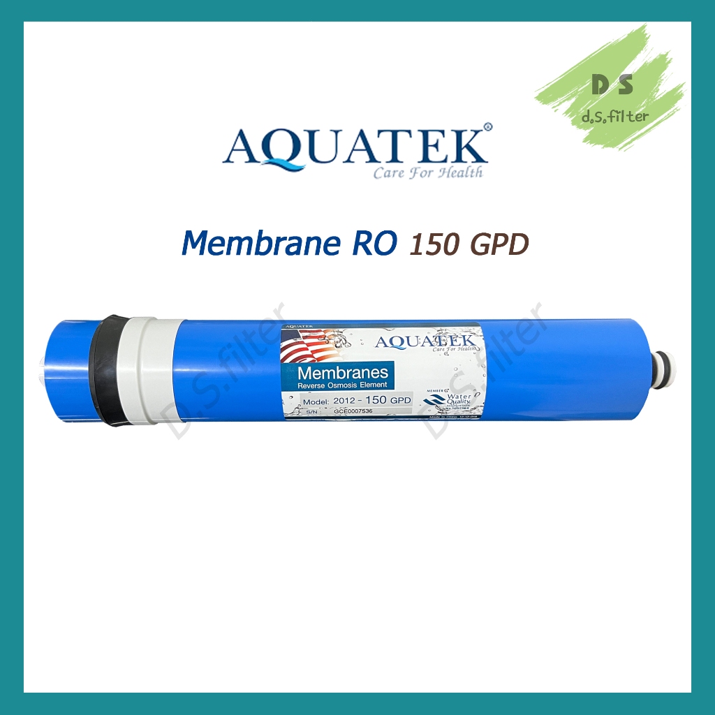 ไส้กรอง RO AQUATEK SILVER Membrane 50 ,75 ,85 ,100 ,150 ,300 GPD | Shopee Thailand
