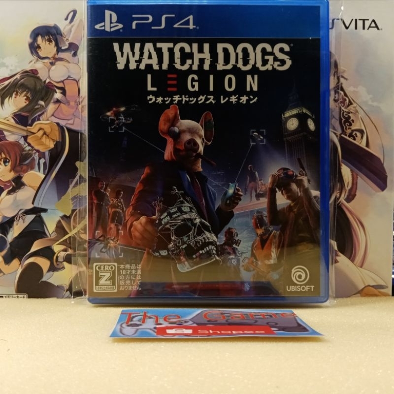 (PS4) เเผ่น เกมส์ PS4 - PS5 (เเนะน ำ สนุก มาก) watch dog legoin English ...