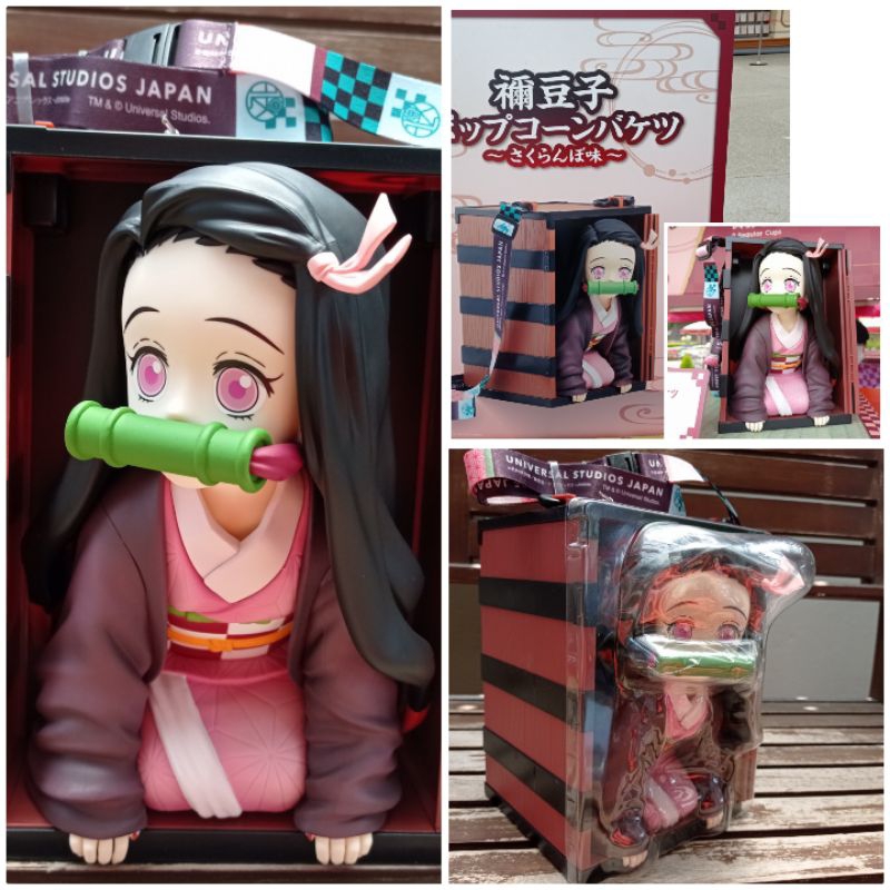 NEZUKO POPCORN BUCKET 2024 ใหม่ปีล่าสุด ถังข้าวโพด USJ พร้อมส่ง ...