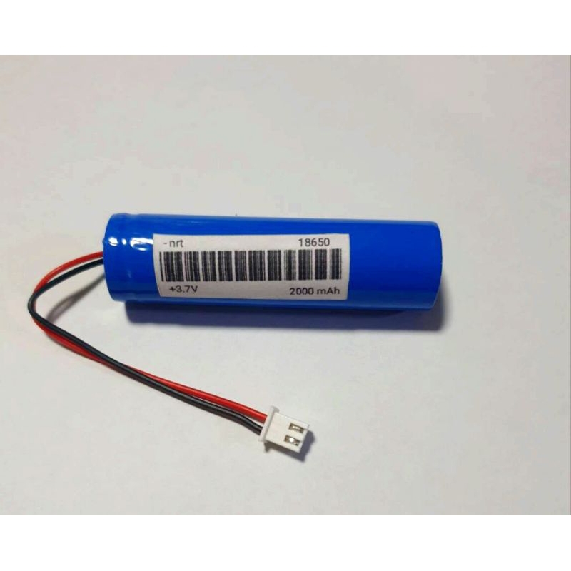 แบตเตอรี่ 18650 3.7V2000mAh มีวงจรป้องกันการชาร์จ | Shopee Thailand