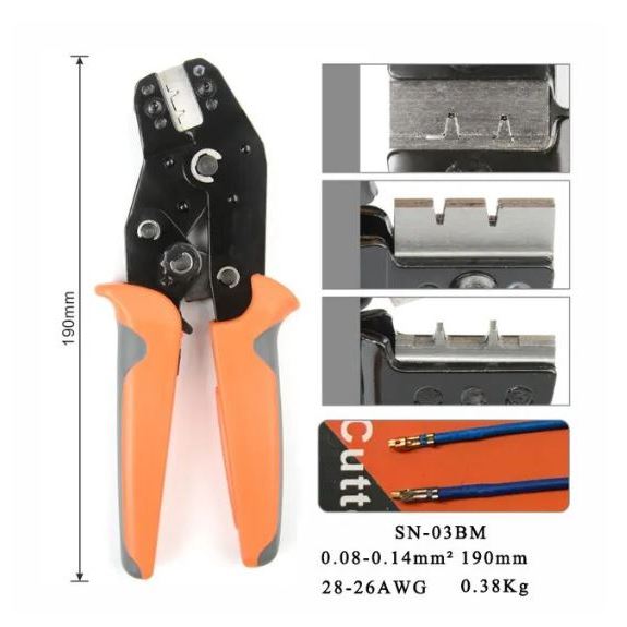 คีมย้ำหางปลา IWISS SN-01BM SN-03BM SN-28B SN-48B สินค้าอยู่ไทยพร้อมส่ง | Shopee Thailand