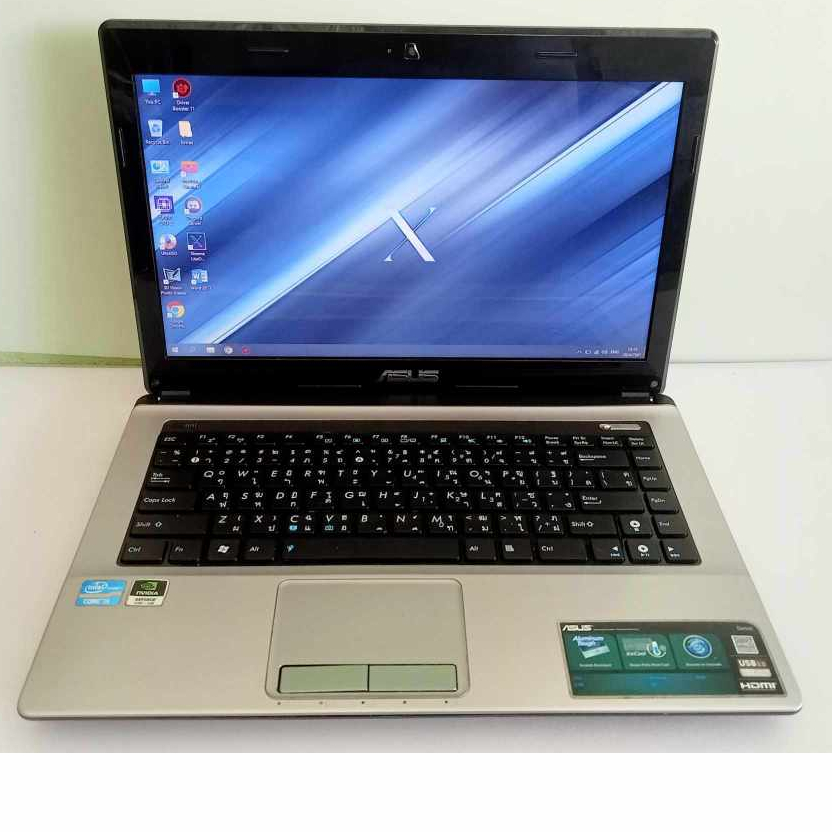 โน๊ตบุ๊ค Asus A43S Intel Core i5-2450M การ์ดจอแยก | Shopee Thailand