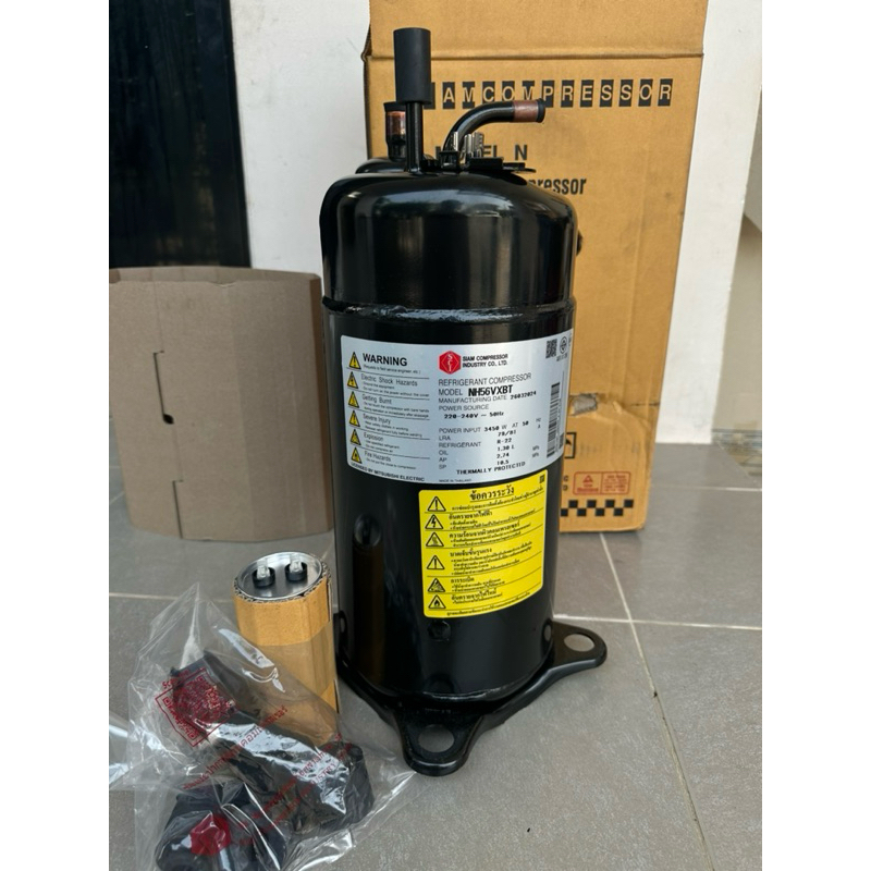 คอมเพรสเซอร์SCI รุ่น NH56VXBT, Rotary Compressor SCI/Mitsubiishi Model ...