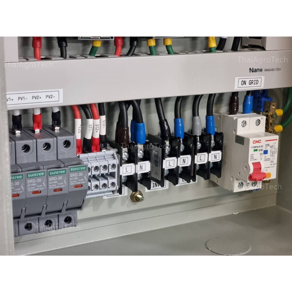 ตู้คอมบายเนอร์ไฮบริดออนออฟกริด 2สตริง Hybrid On/Off-grid AC Combiner ...