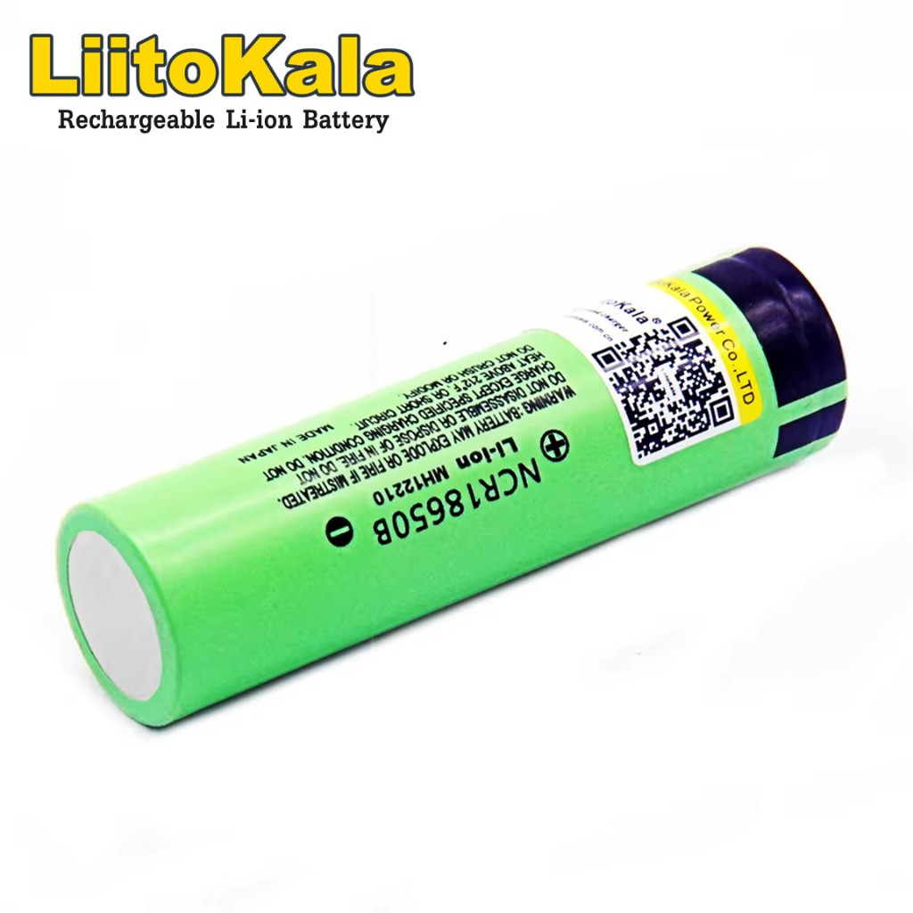 [หัวแบน] ถ่านชาร์จ 18650 Liitokala NCR18650B 3.7V Li-ion 3400mAh | Shopee Thailand