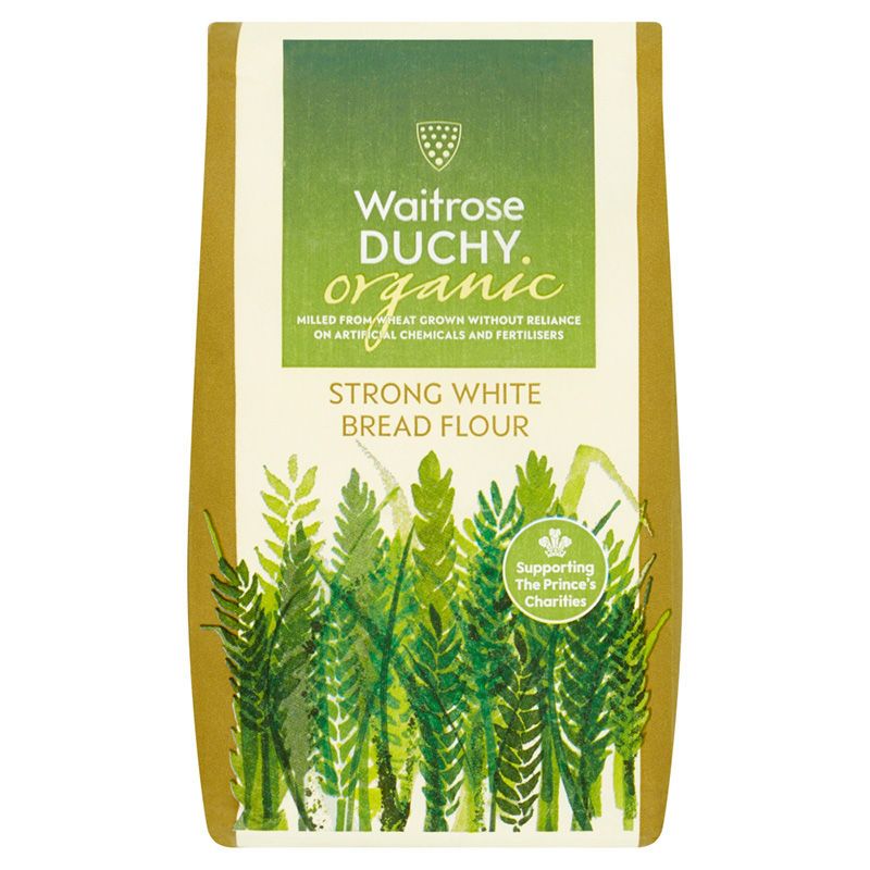 Waitrose Duchy Organic Strong White Bread Flour 1.5kg.เวทโทรส สตรองไวท์ ...