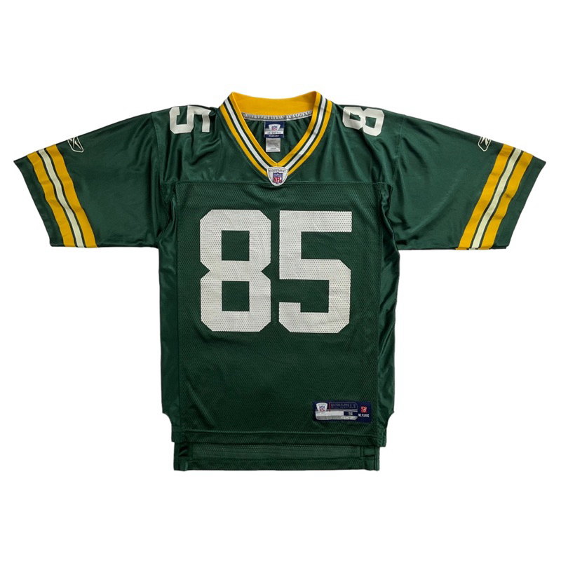 เสื้ออเมริกันฟุตบอล NFL Green Bay Packers #85 Reebok On Field Size S ...