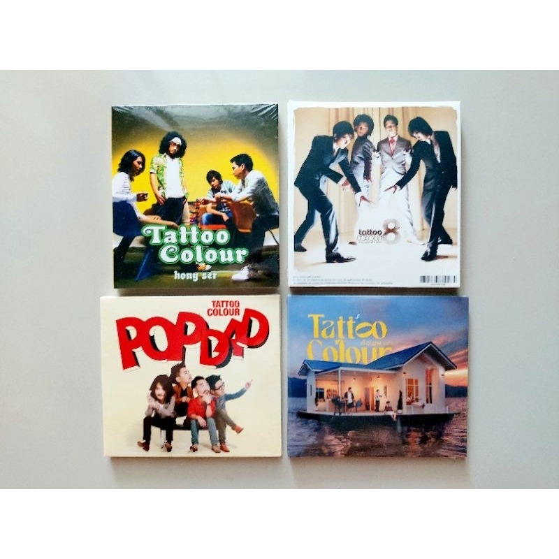 CD TATTOO COLOUR ปั๊มใหม่ล่าสุดขายรวม 4 อัลบั้ม ซีลมือ1ทุกชุดครับ ...