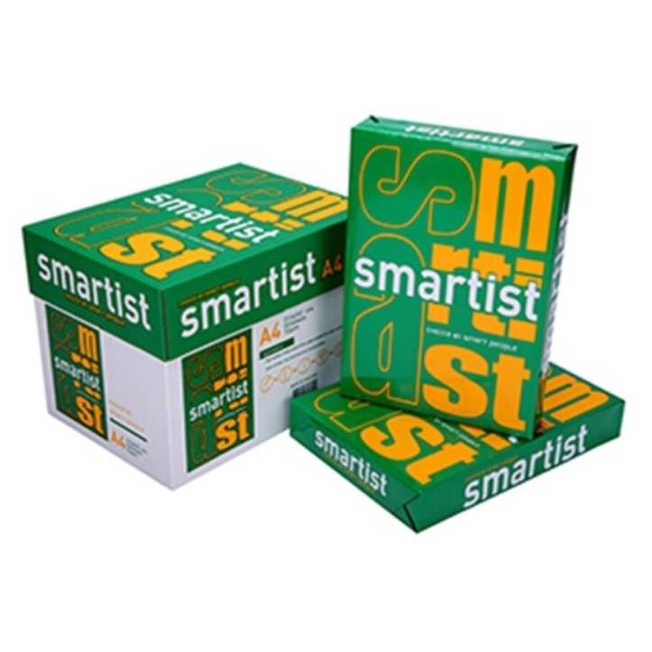 กระดาษปอนด์ขาว กระดาษ A4 Smartist 70 แกรมขายยกลัง 5 รีม | Shopee Thailand