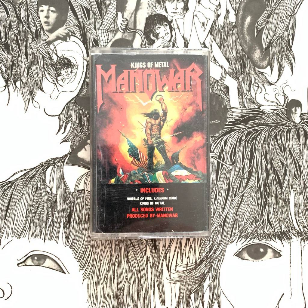 Tape Cassette เทปเพลง Manowar – Kings Of Metal (1988) Heavy Metal ...