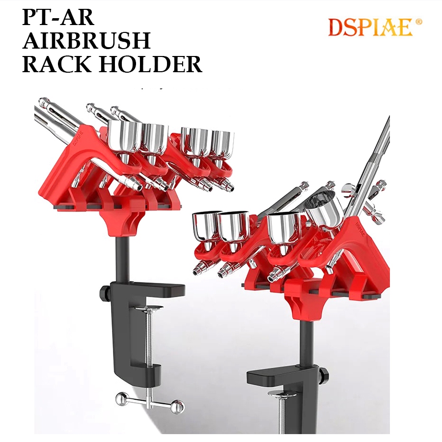 [ DSPIAE ] PT-AR AIRBRUSH RACK HOLDER MODEL KITS TOOLS | Shopee Thailand
