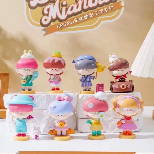 ( สินค้าพร้อมส่ง / ยกบ๊อกซ์ ) โมเดล : Bread Mianbao Series | Shopee Thailand