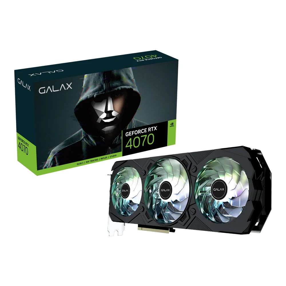 VGA (การ์ดแสดงผล) GALAX GEFORCE RTX 4070 EX GAMER - 12GB GDDR6X ...