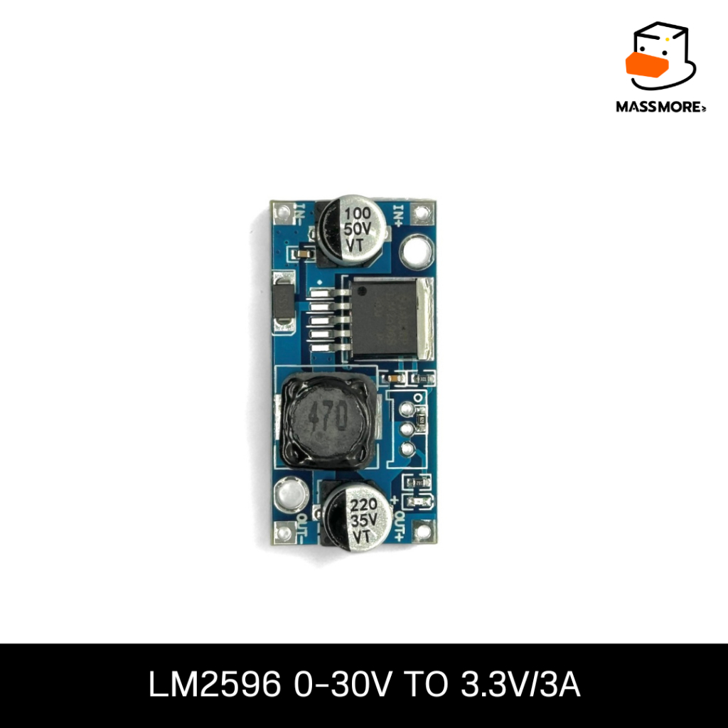 LM2596 XL401 โมดูลปรับลดแรงดัน Step Down LM2596 3A / XL4015 5A DC-to-DC ...