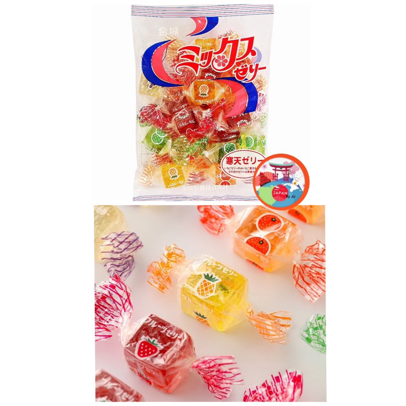 🇯🇵💯 Kinjo Jelly Candy ลูกอมเยลลี่เคี้ยวหนึบ รสผลไม้ นำเข้าจากญี่ปุ่น ...