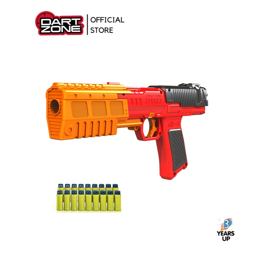 DART ZONE® PRO MK-2 Dart Blaster (120 FPS) ปืนของเล่น กระสุนโฟม ดาร์ท ...