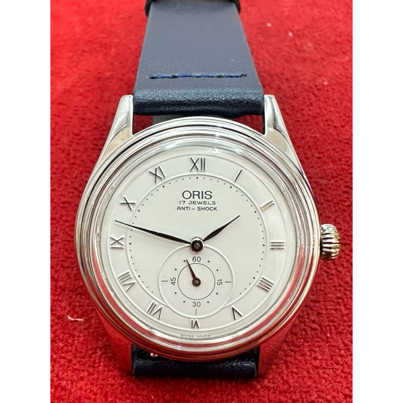 ORIS 17 Jewels ANTI-SHOCK ระบบไขลาน ตัวเรือนสแตนเลส นาฬิกาผู้ชาย มือสองของแท้ | Shopee Thailand