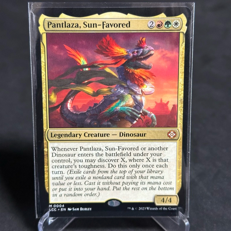 The Lost Caverns of Ixalan Commander Decks: Pantlaza, Sun-Favored ...