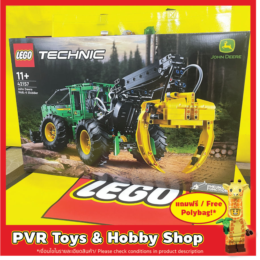 Lego® 42157 Technic John Deere 948L-II Skidder เลโก้ เทคนิค จอนเดียร์ ...