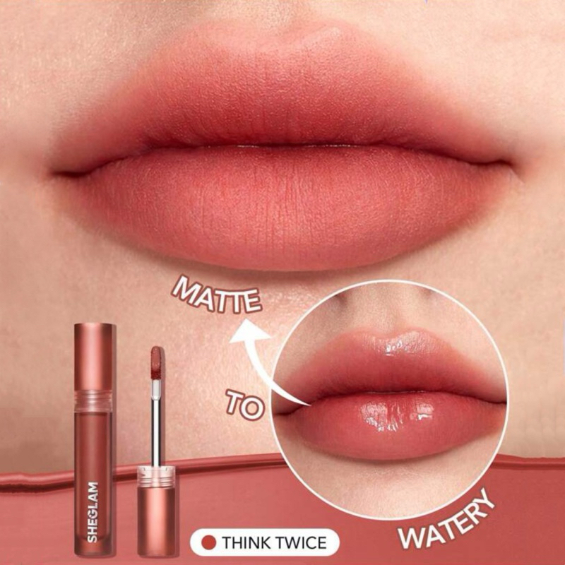 PRE-ORDER 7 วัน SHEGLAM SOFT HAZE LIP BLUR ลิปเบลอปาก ก่อนทาเป็นกลอสฉ่ำหลังเซทตัวแห้งแล้วเป็นแมท ...